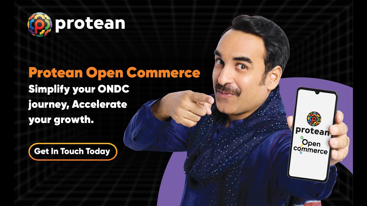 Pankaj Tripathi on joining ONDC with Protean Open Commerce | Protean - YouTube