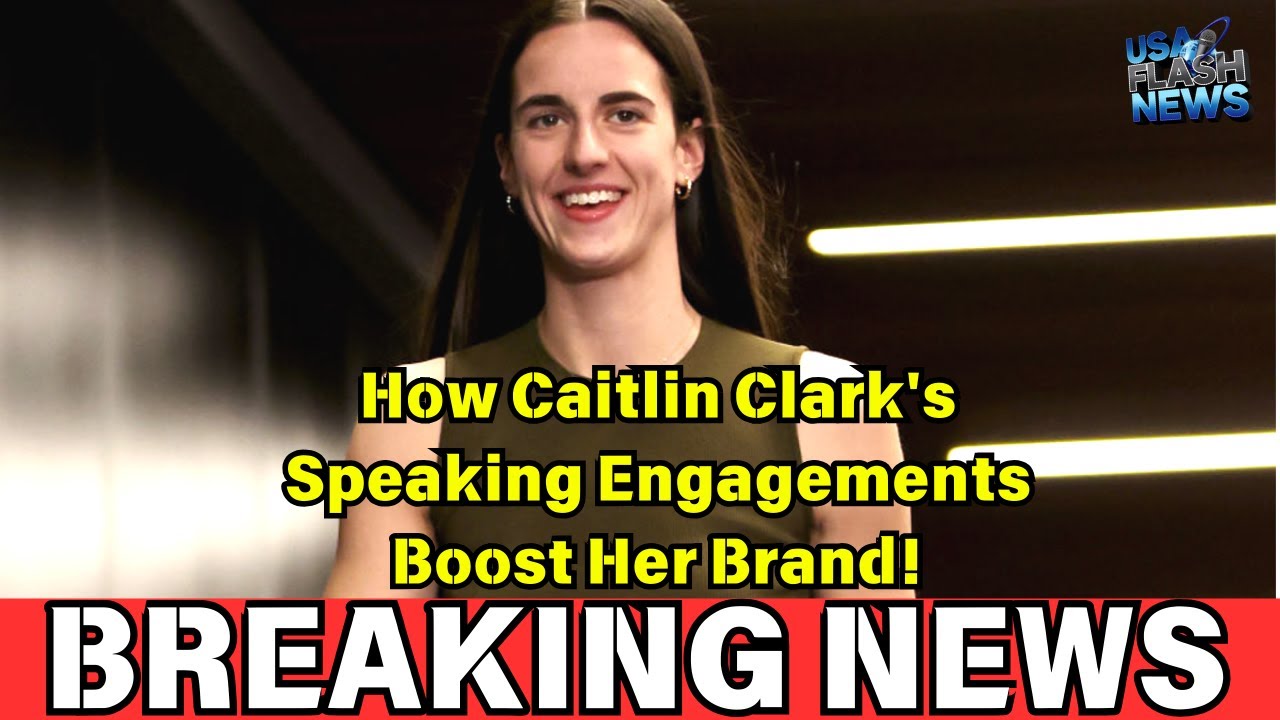 How Caitlin Clark's Speaking Engagements Boost Her Brand! - YouTube