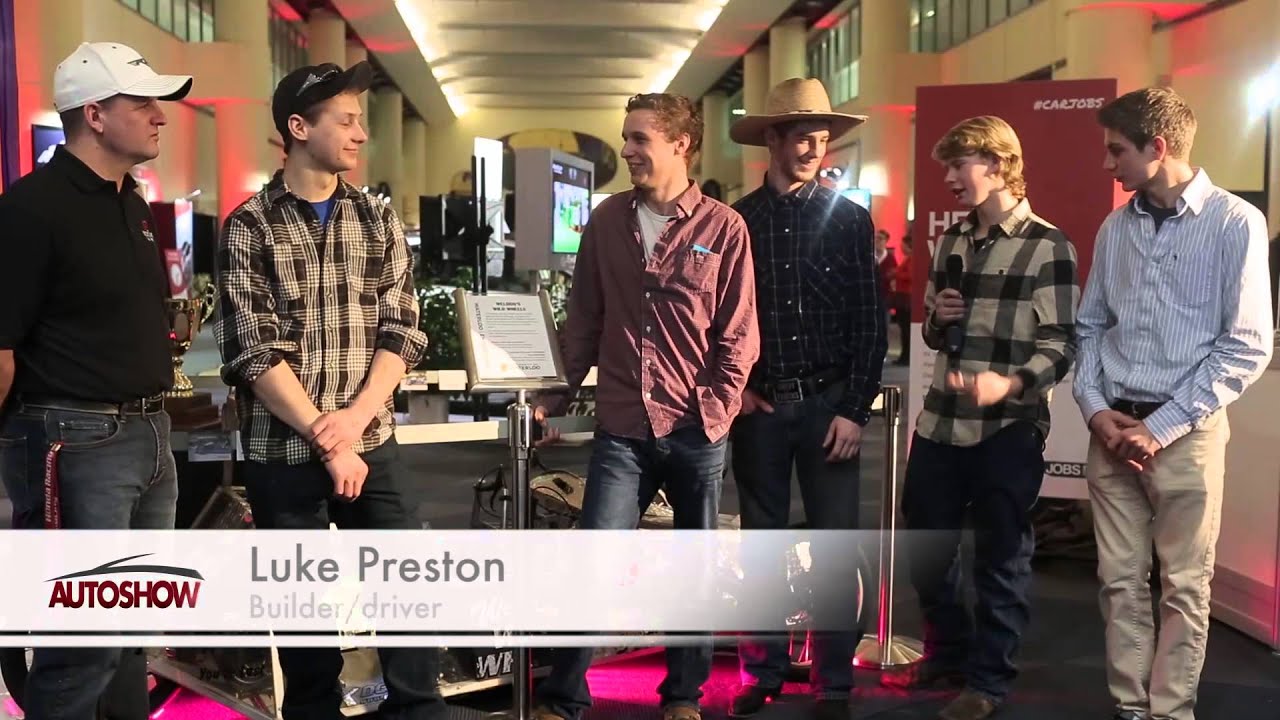 The Winning Waterloo High School EV Challenge Car at CIAS2015! - YouTube