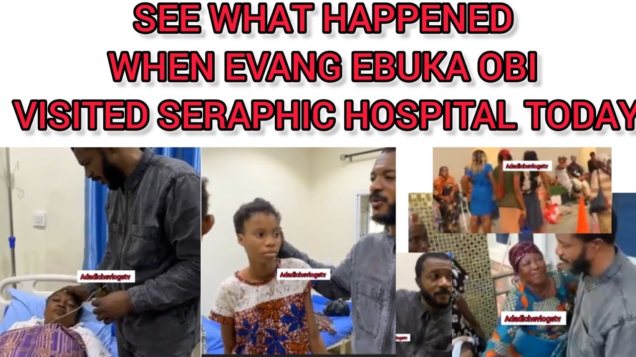 EVANG EBUKA OBI'S UNFORGETTABLE VISIT AT SERAPHIC HOSPITAL GOING AROUND ...