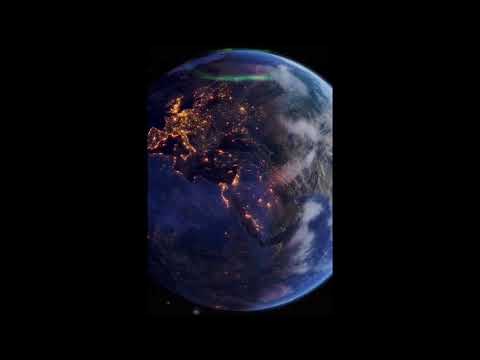 Muhteşem bir video; gece - gündüz- kuzey ışıkları ...