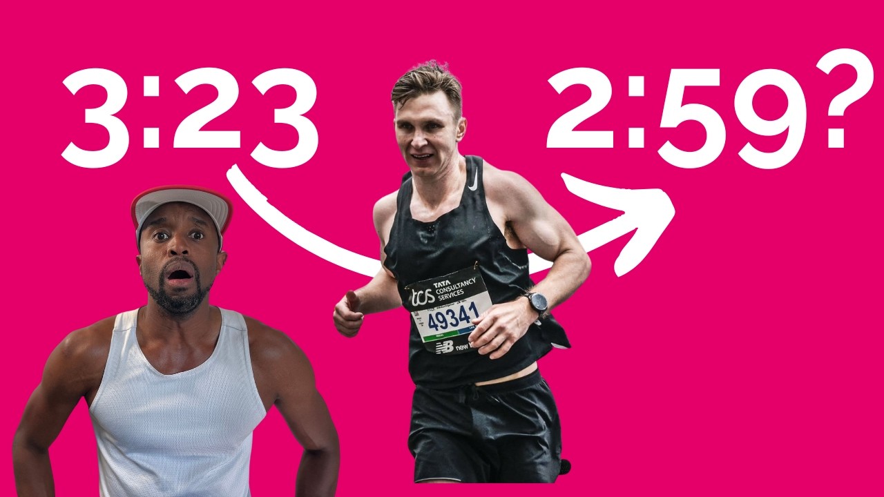 How This Gym Bro Hybrid Athlete Will Run A Sub 3 Hour Marathon - YouTube