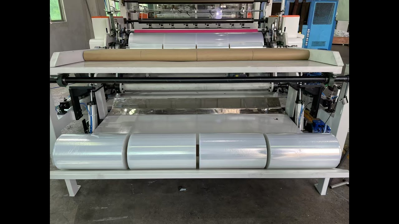 XHD stretch film manufacturing machine jumbo rolls making machine with ...