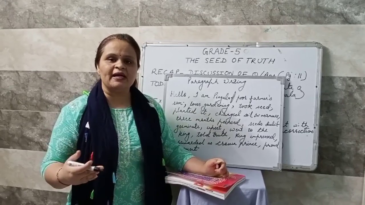 Grade 5, Lesson 1, paragraph writing - YouTube
