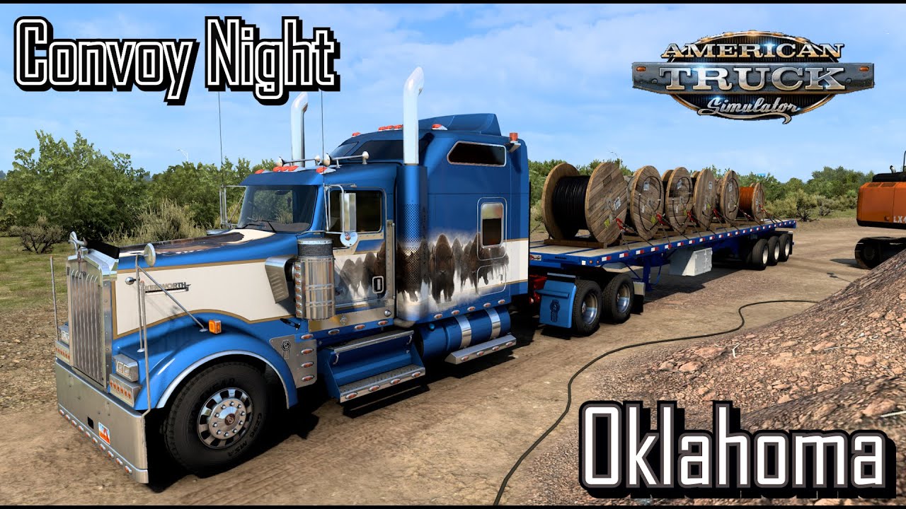American Truck Simulator - Convoy - YouTube