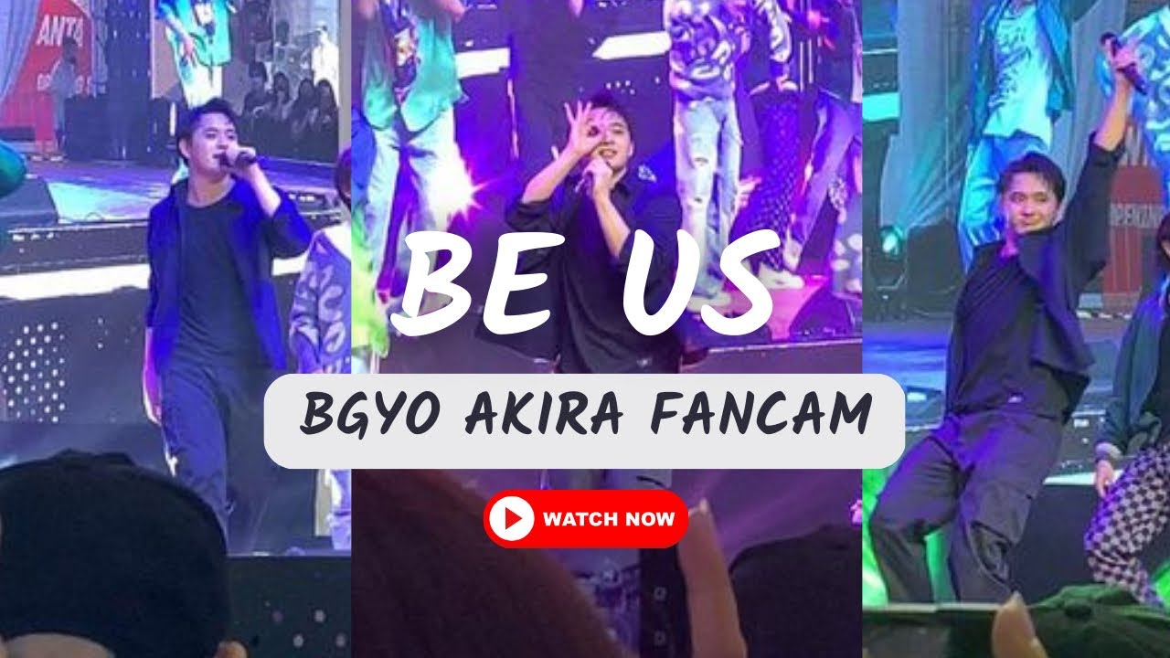 230326 BGYO @ Ayala Malls Feliz 'BE US' / BGYO AKIRA FOCUS FANCAM #BGYO ...