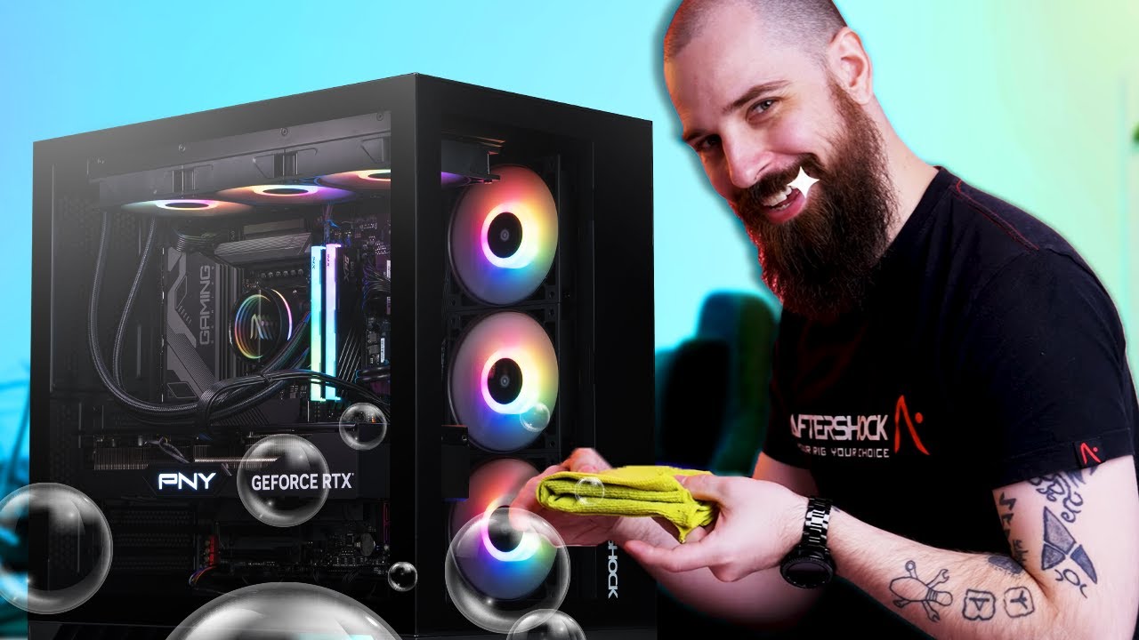 How to Clean and Maintain your Desktop - YouTube