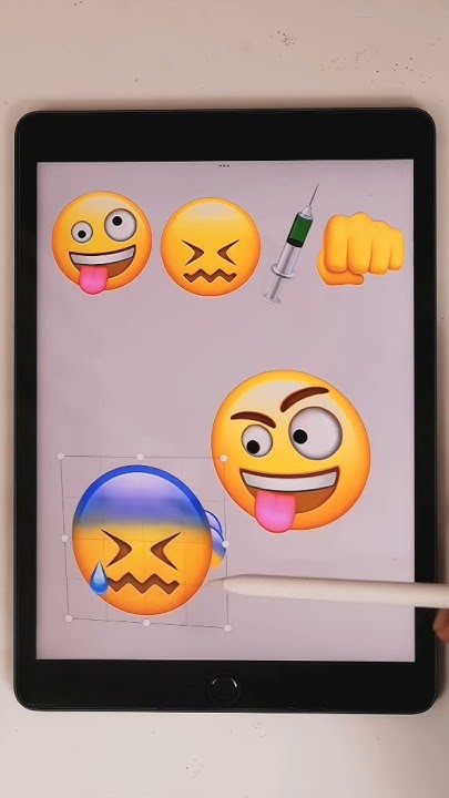 😖🤪💉👊emoji mixing #emojichallenge #digitalart #funny #short - YouTube