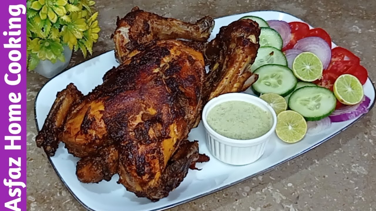 Murgh Musalam Recipe by Asfaz Home Cooking. مرغ مسلم ریسیپی - YouTube