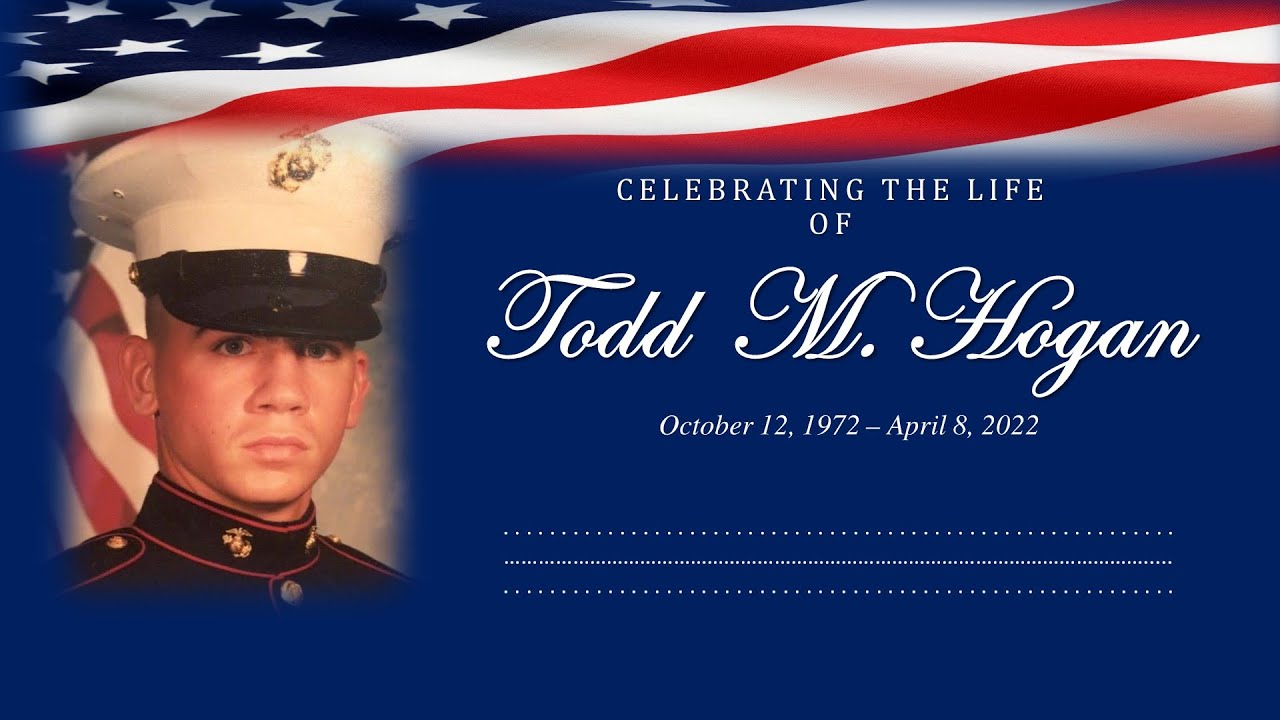 Todd Hogan - Funeral Service - YouTube