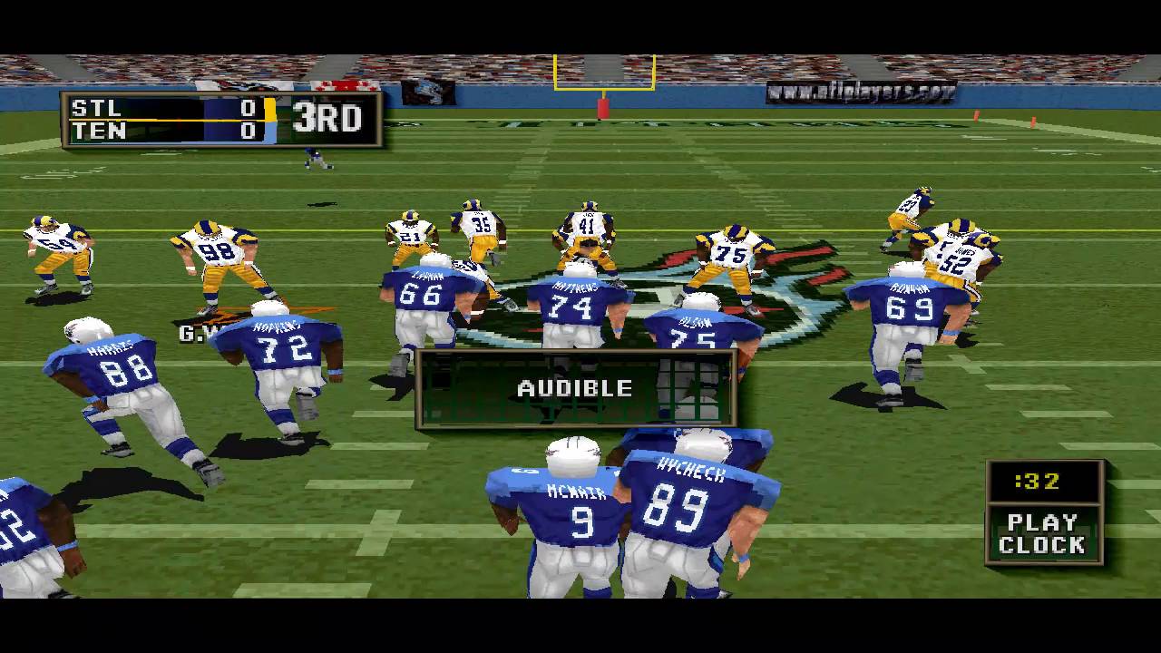 Madden NFL 2000 PS1 Gameplay HD - YouTube