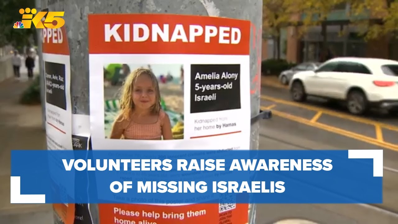 Seattle area Israeli community puts up posters to spread message of ...