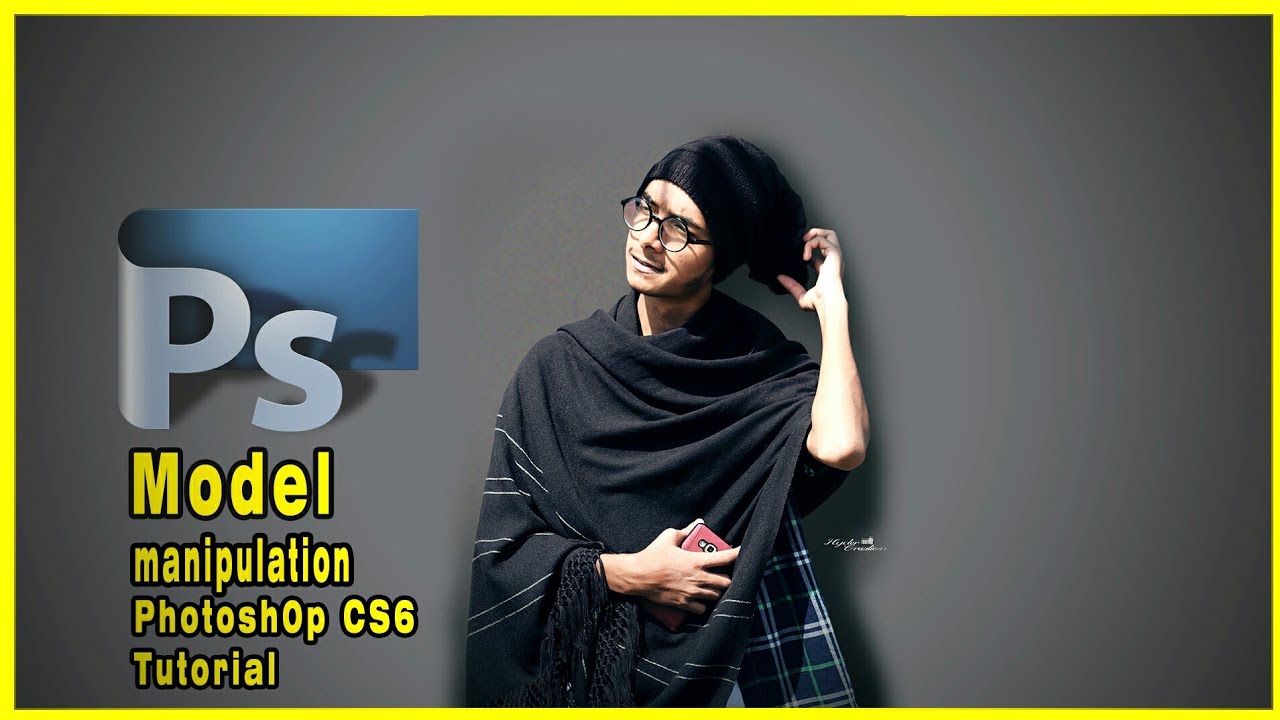 Model manipulation | Using solid colour | photoshop tutorial - YouTube