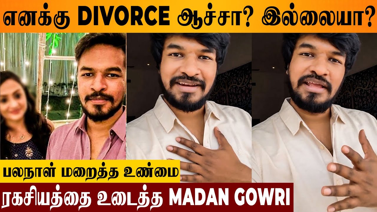 Madan Gowri 1st Time Reveals About His Divorce With Wife Nithya Kalyani ...