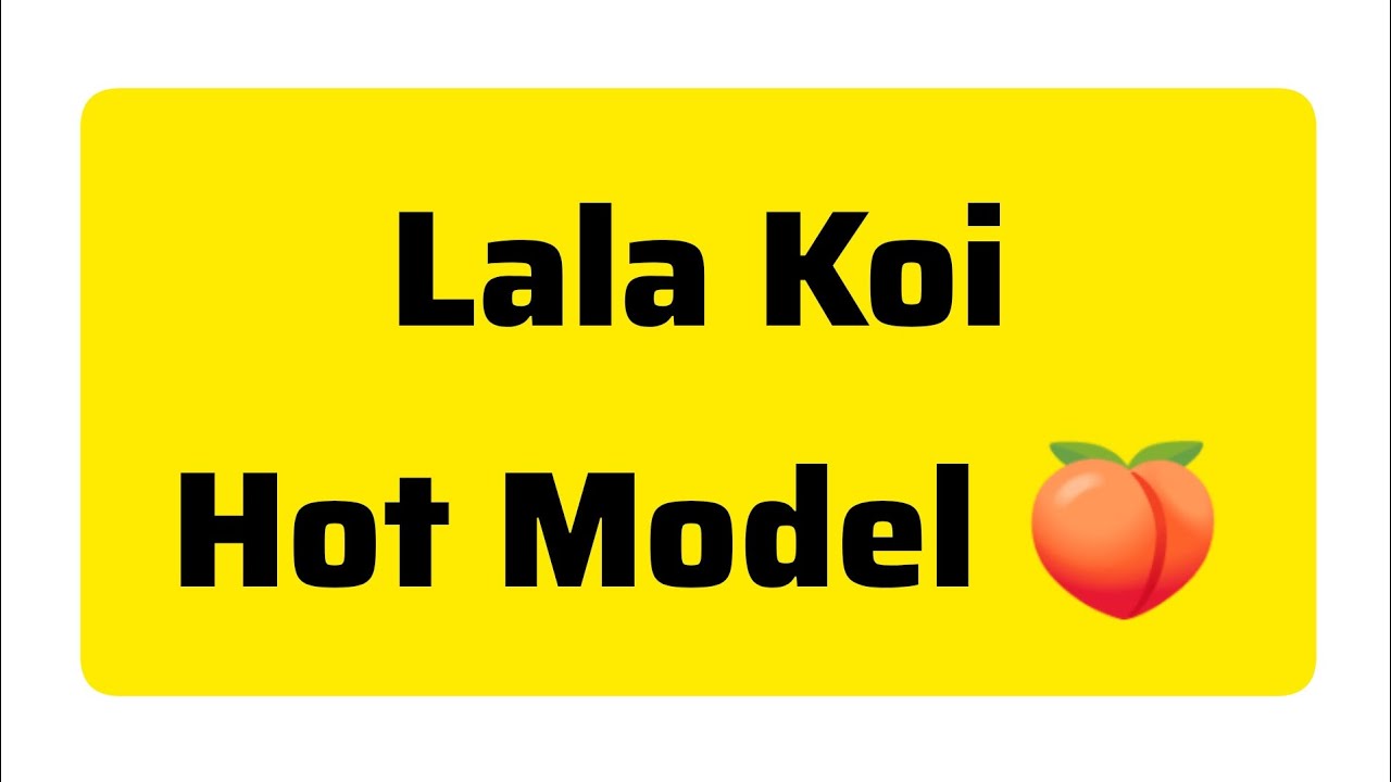 Lala Koi: The Model Who Redefined Curvy - YouTube