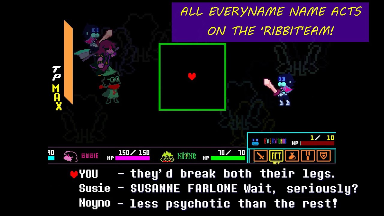 EVERYNAME ACT on YOU, Susie and Noyno - RIBBIT - YouTube