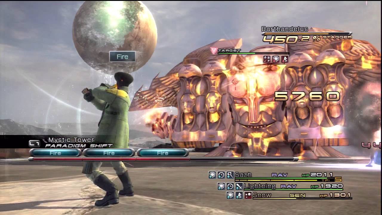 Final Fantasy XIII - Barthandelus 2 - DRCNC - 6:35 - YouTube