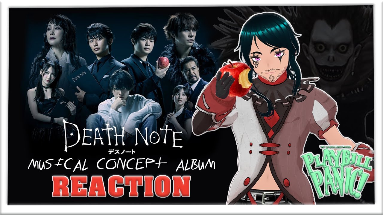 VTuber REACTS To Death Note The Musical | Playbill Panic - YouTube