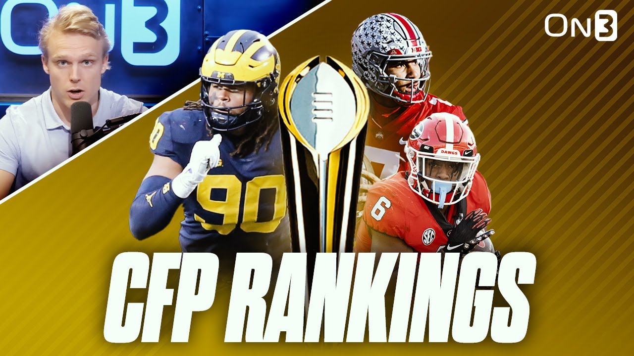 College Football Playoff Rankings Ohio State Michigan Georgia Usc