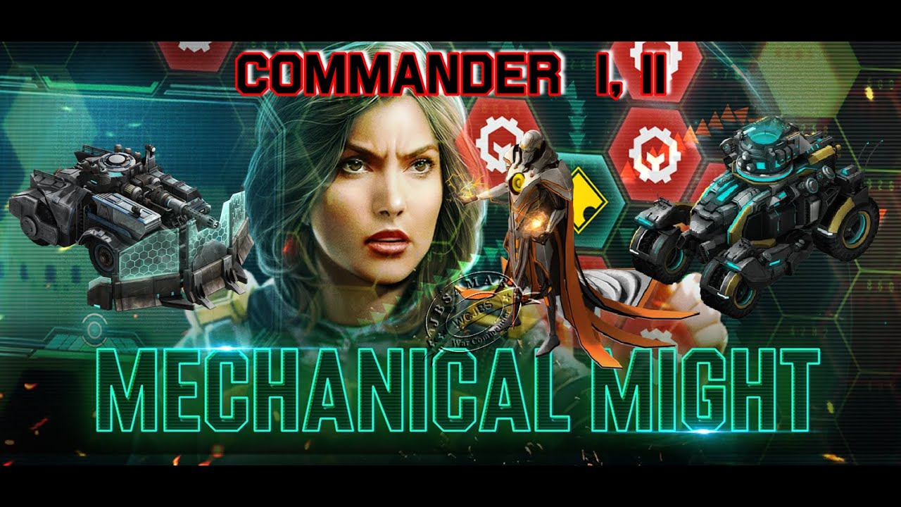 War Commander : MECHANICAL MIGHT : Commander Base I, II - YouTube