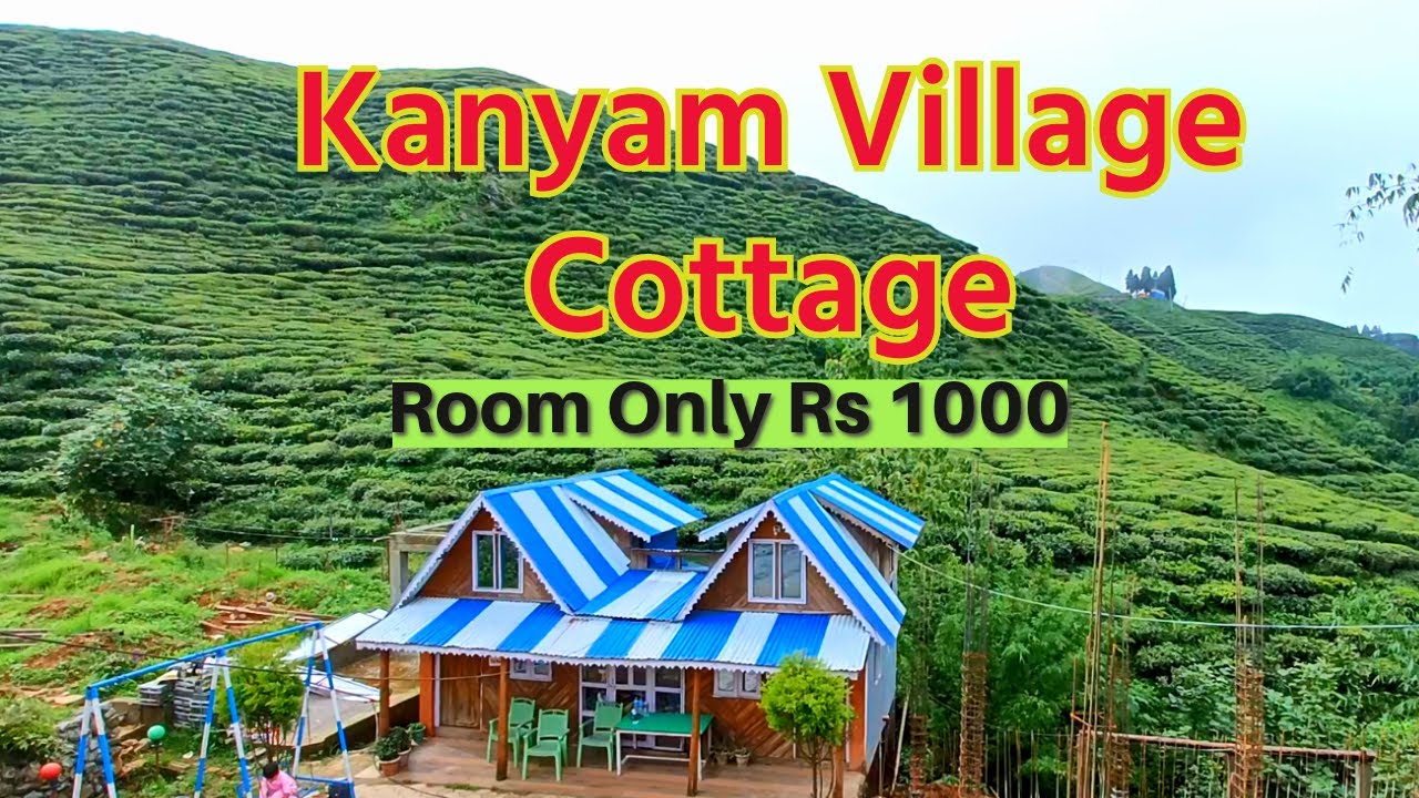 Kanyam Village Cottage | Hotel inside Tea Garden | Kanyam Hotel - YouTube