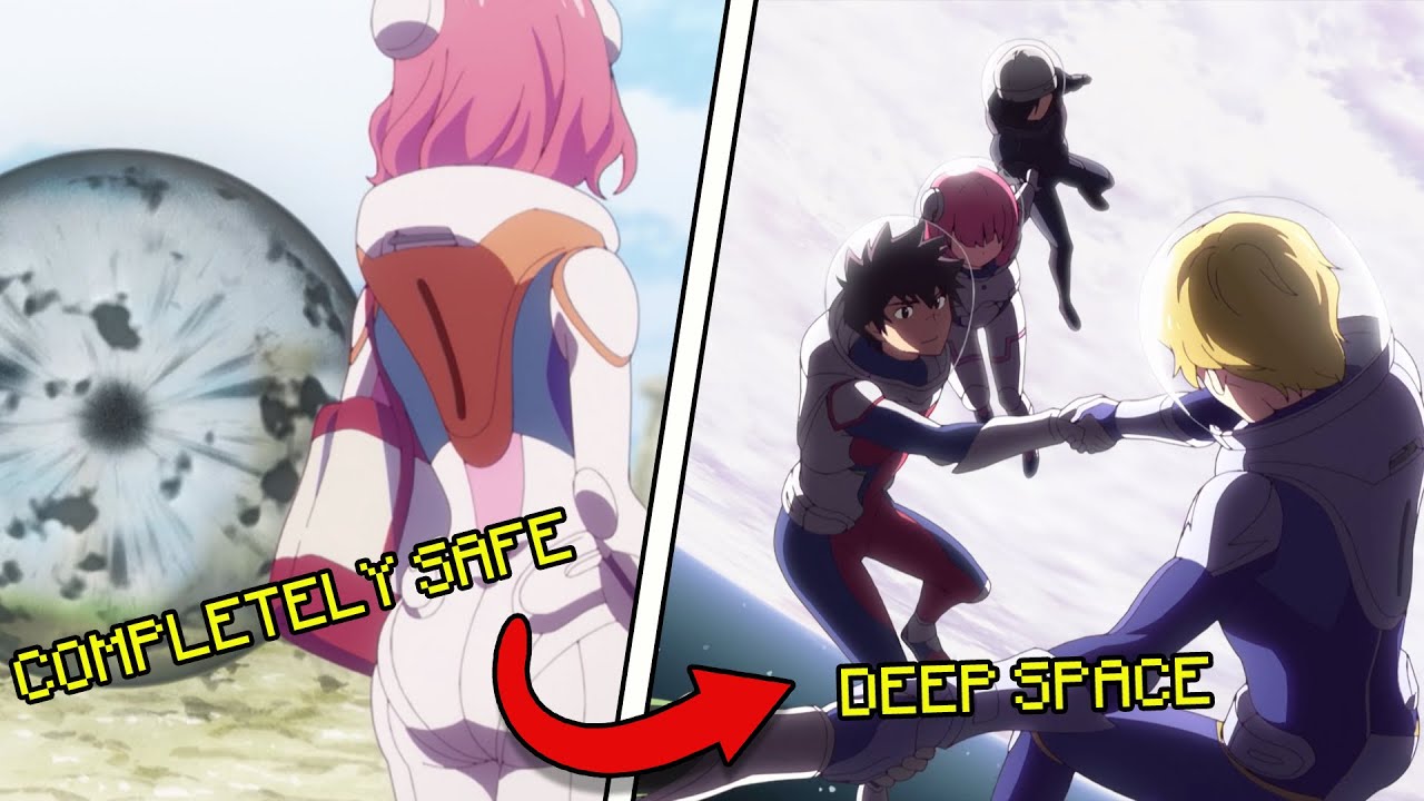 They Were Warped Into Outer Space By A Mysterious Black Hole | Anime ...