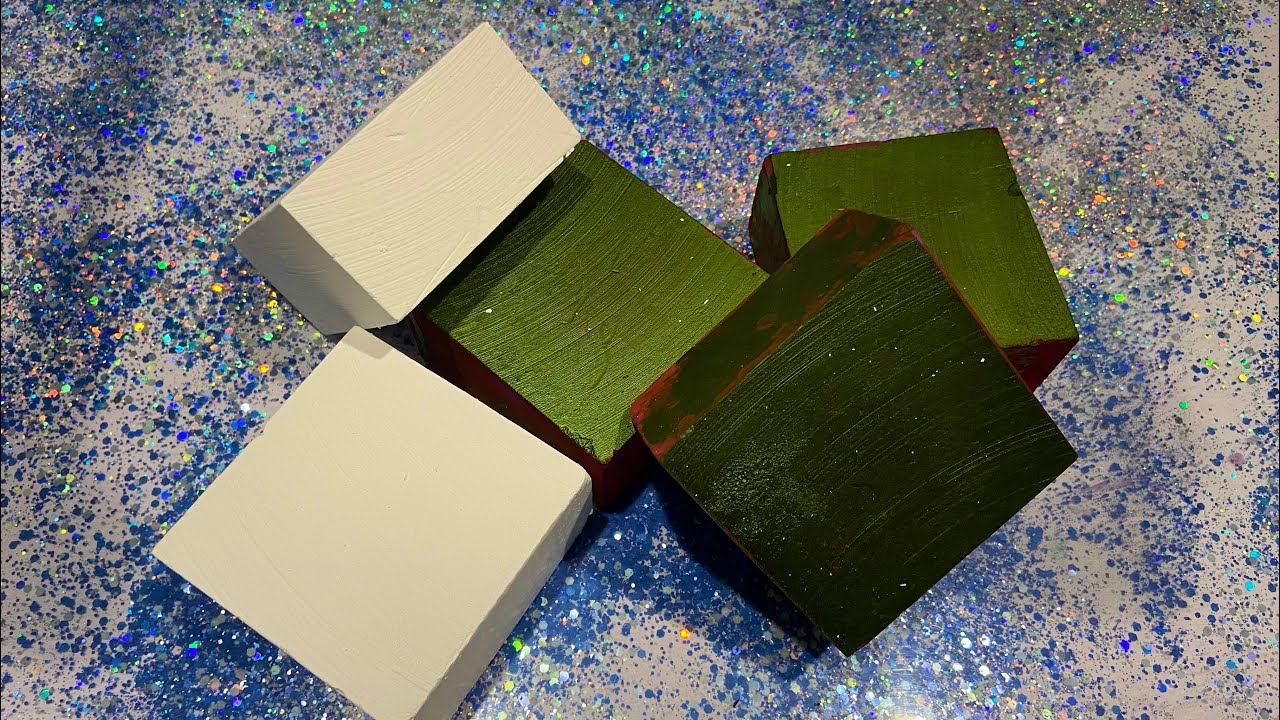 Purple Dyed Easy Grip Basic & PJ CAP | Gym Chalk | ASMR | Crunchy ASMR | Oddly Satisfying | 142 ...