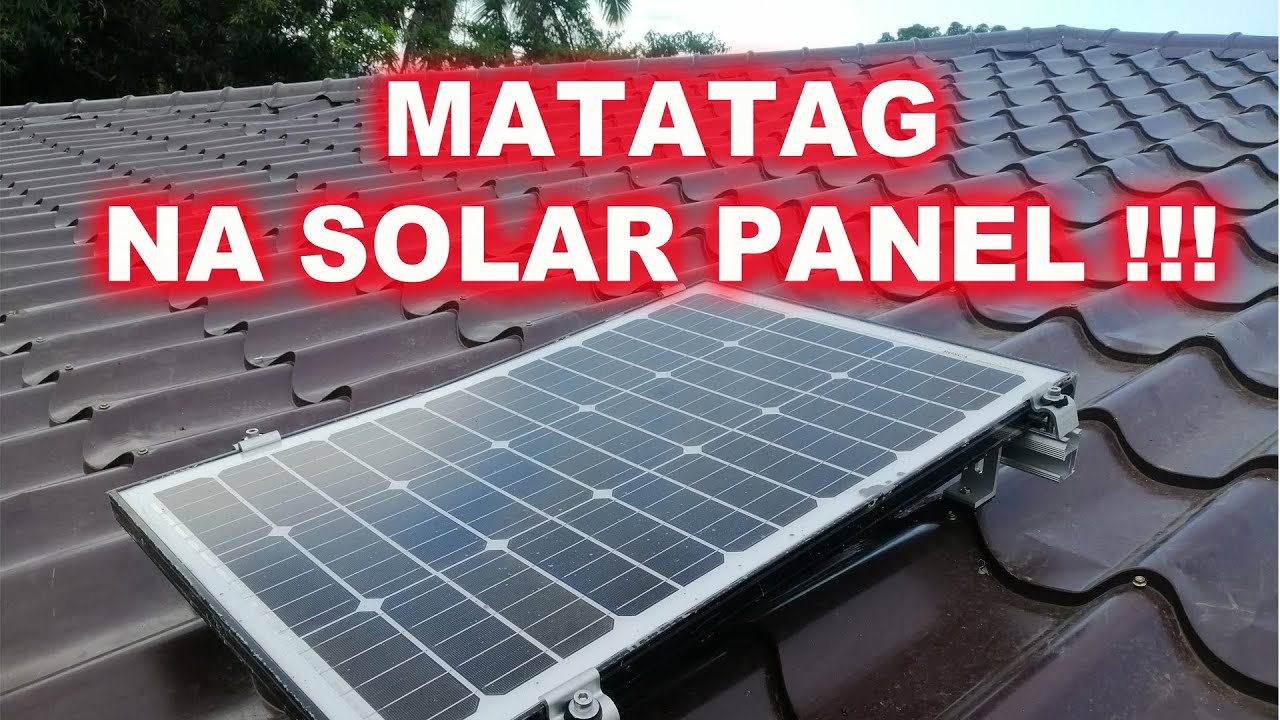 Solar Panel with Solar Railing | Pang-MATAGALAN at MATIBAY | MAGKANO BA ...