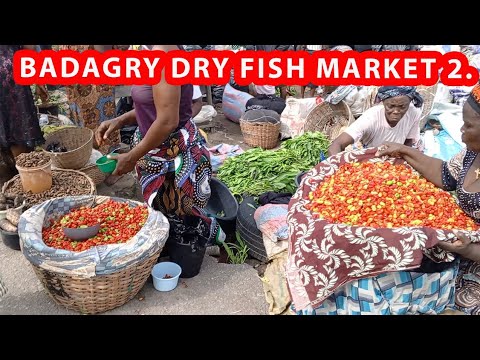 Badagry Fish Market | Lagos Nigeria | UNEDITED MARKET VLOG | Current ...
