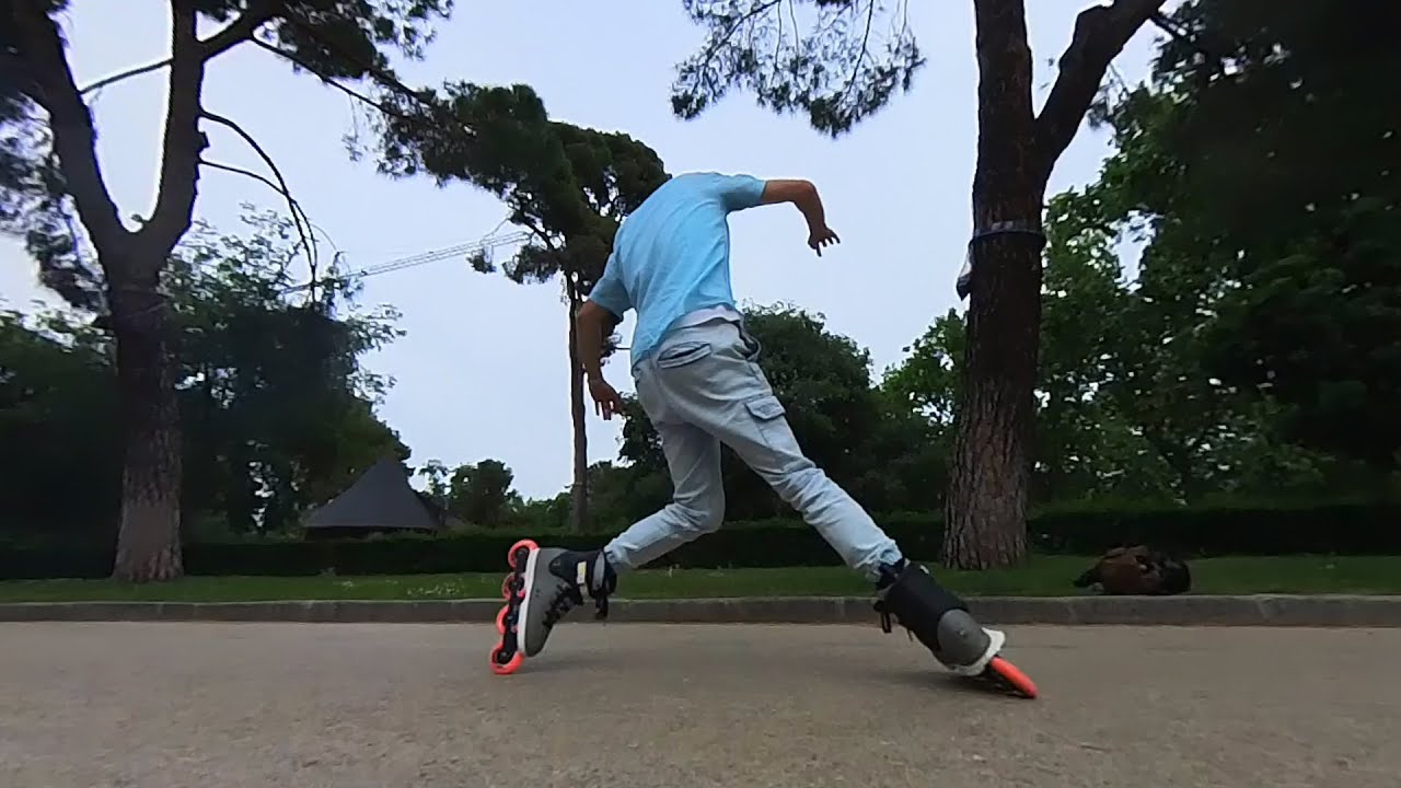 Wizard skating in the Retiro park, Madrid - YouTube