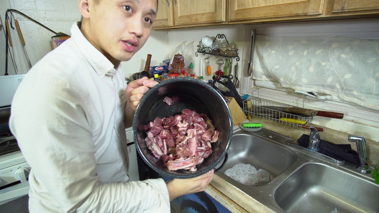 HOW TO COOK MOOSE STEW | ASIAN STYLE - YouTube