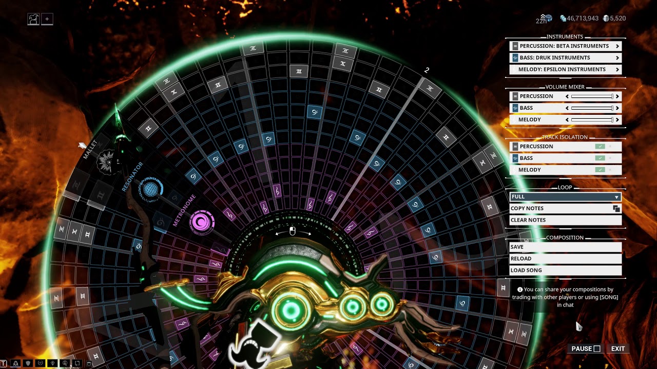 Warframe Mandachord: Unfinished Business (Under The Bridge) (Skullgirls ...