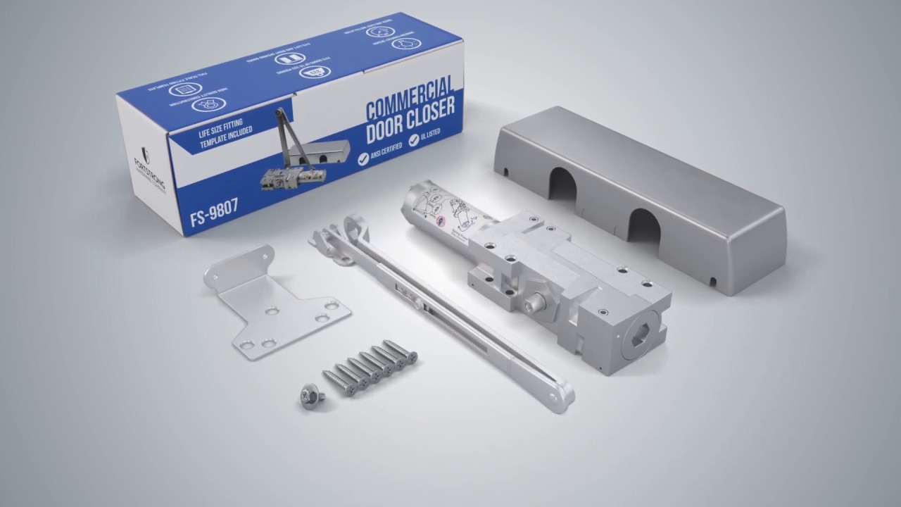 FS9807 - Heavy Duty Cast Iron Door Closer - Ultra Heavy Duty (Plastic ...