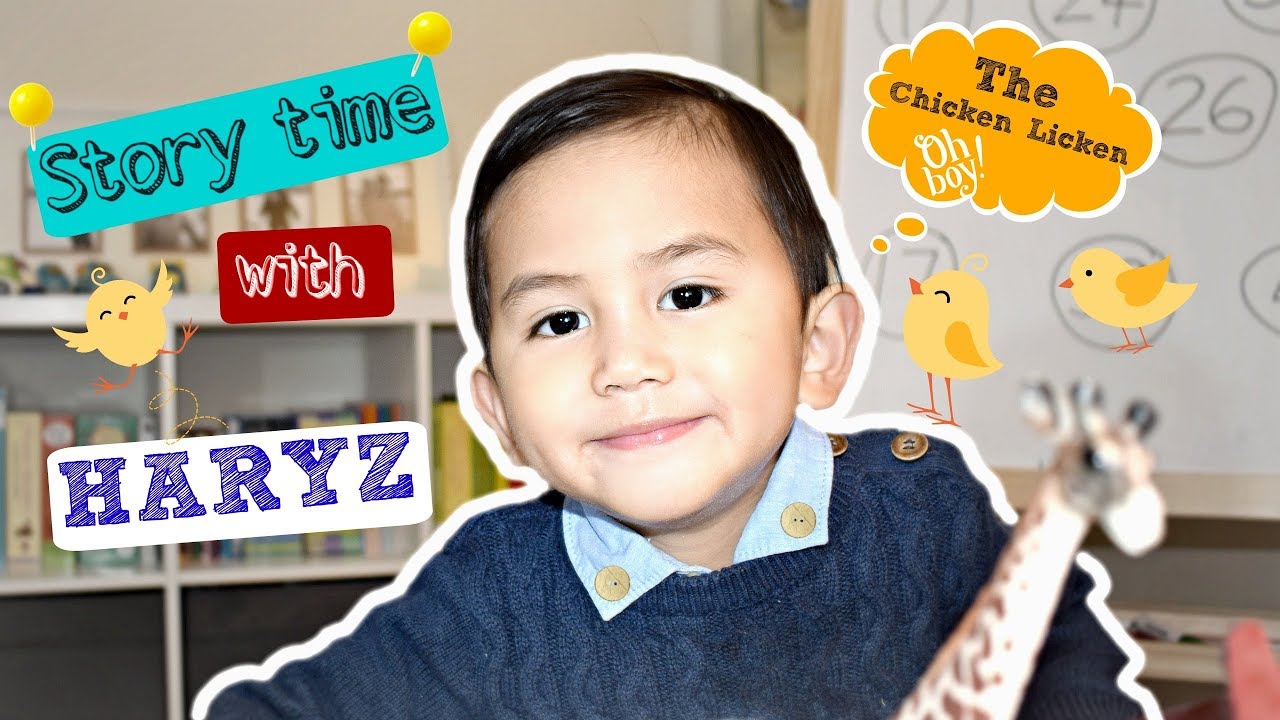 Book Story Time for Kids | Haryz Nadzim | Night Routine | 2 years old ...