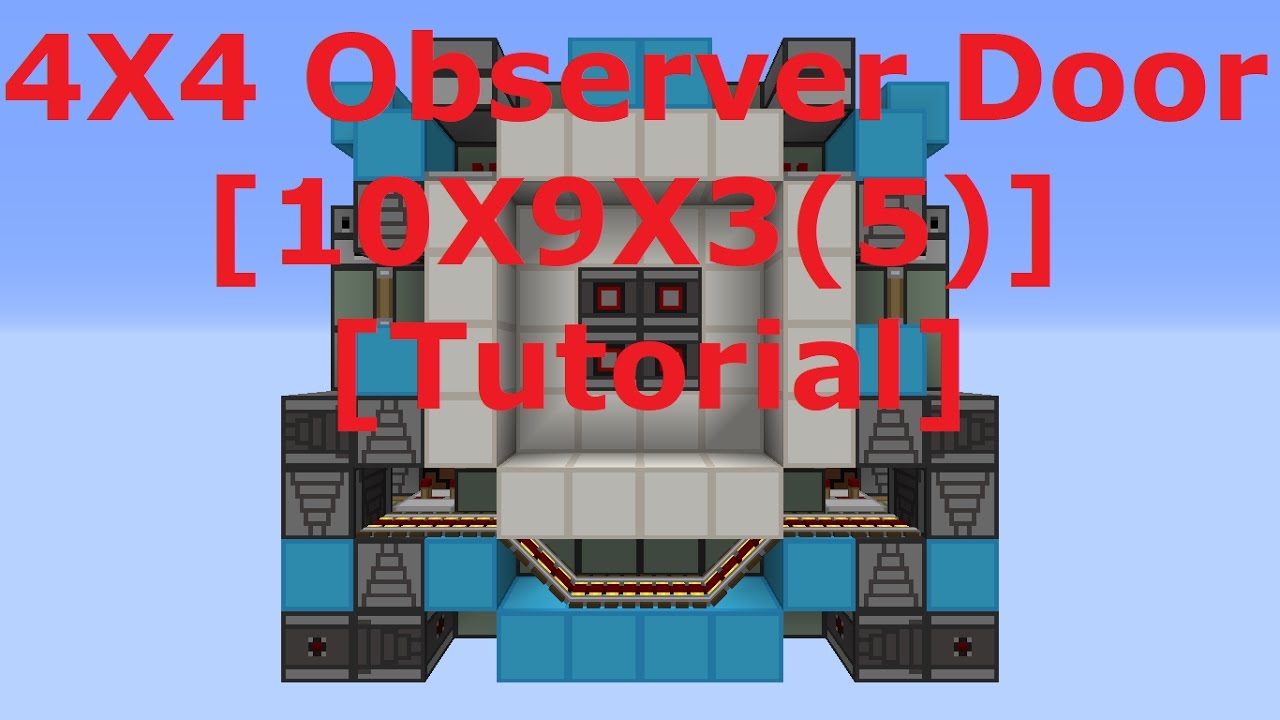 4X4 Observer Door[10X9X3(5)][Tutorial] - YouTube