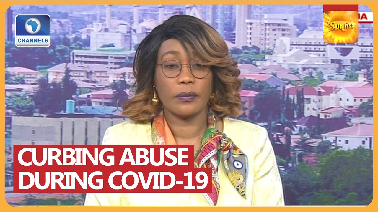 DG NAPTIP Discusses How To Curb Domestic Violence During COVID-19 - YouTube