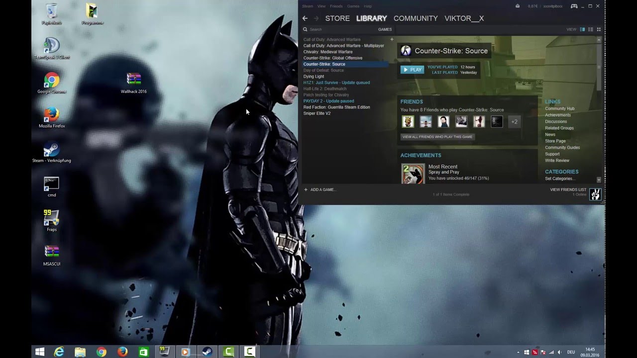 Counter Strike Source Wallhack 100 % undetected - YouTube