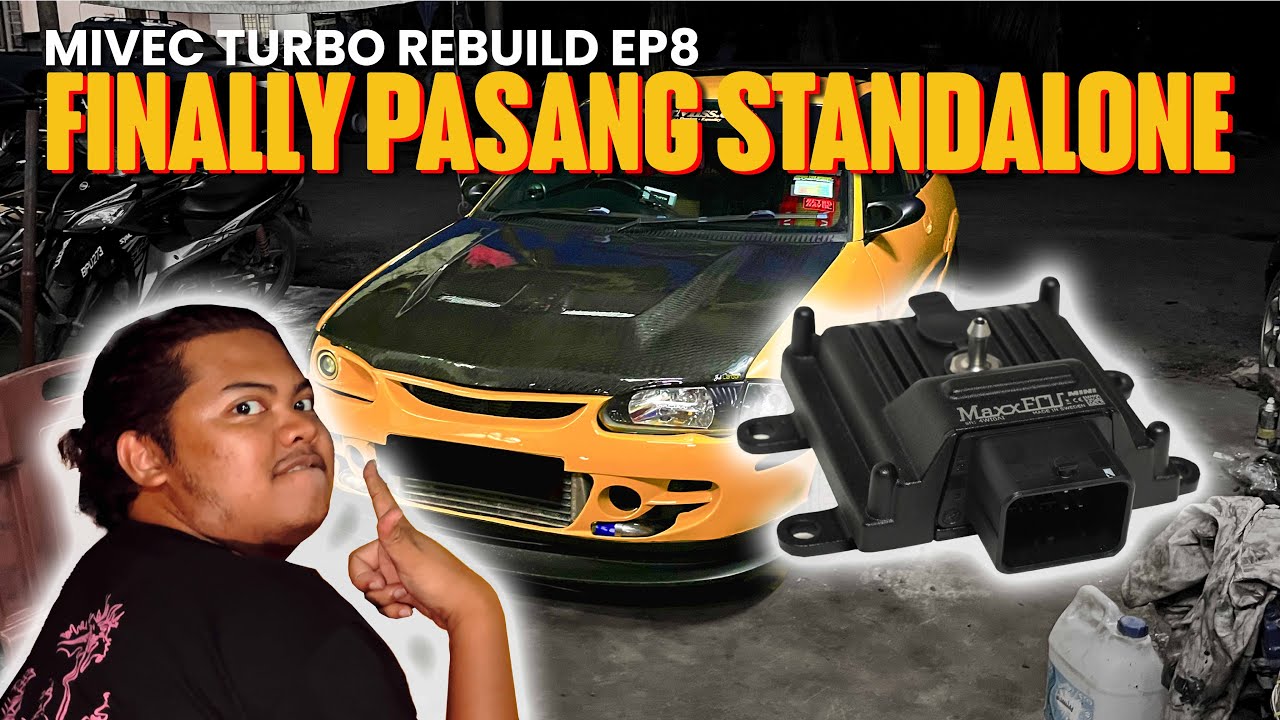 PROTON SATRIA 4G93 MIVEC TURBO REBUILD EP8 | MaxxEcu Mini installation ...