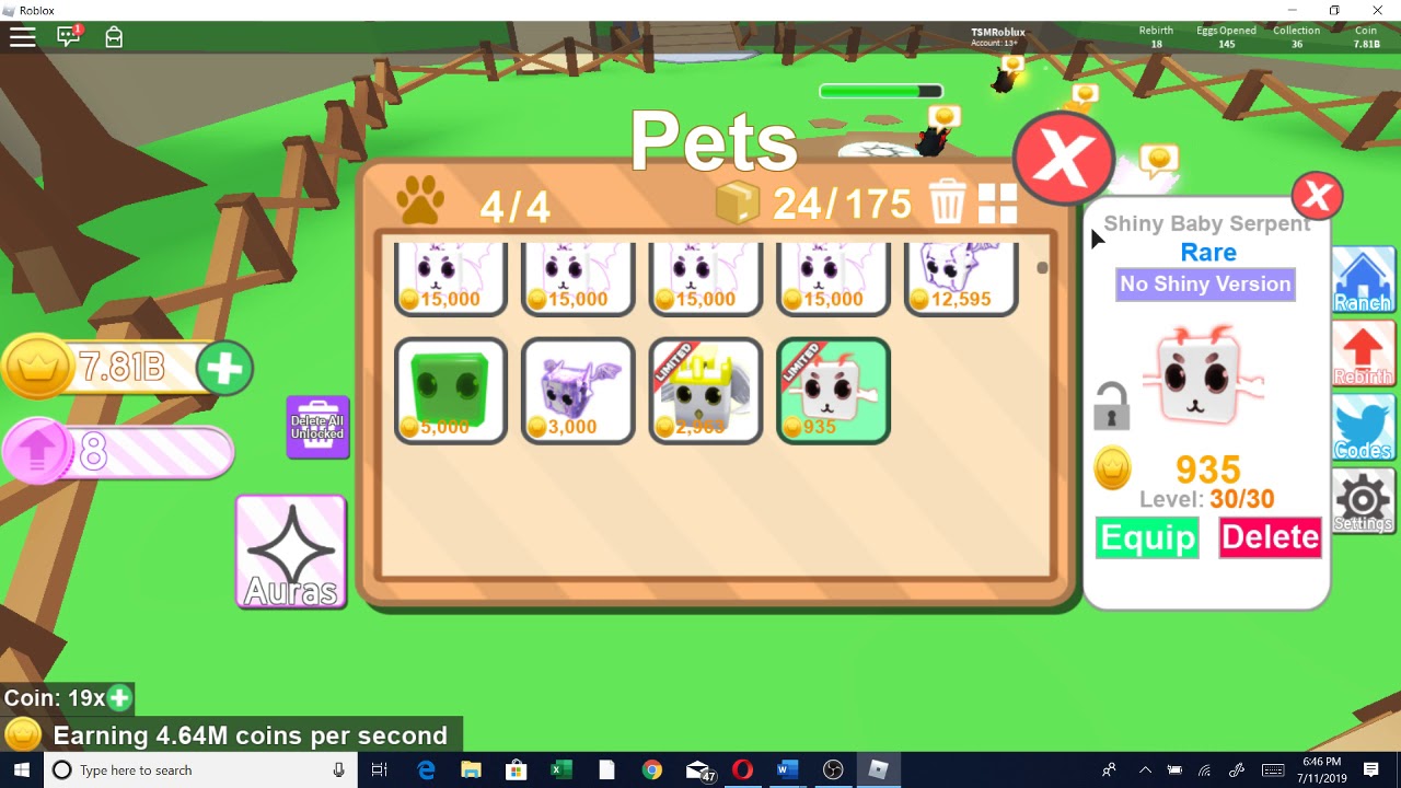 Roblox Pet Ranch Simulator CODES! 2019 Working - YouTube