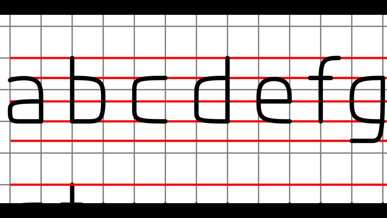Letras Normalizadas (Minúsculas) - YouTube