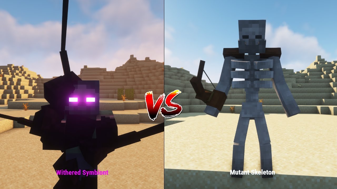 Withered Symbiont VS Mutant Bosses (Read Description) - YouTube