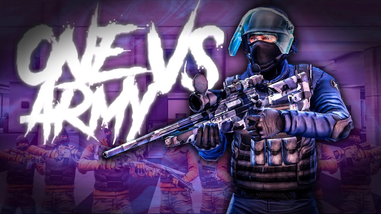 ONE Man VS an ARMY - Critical Ops - YouTube