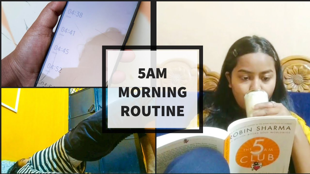 Indian Student Early Morning Routine || Morning Vlog || India - YouTube