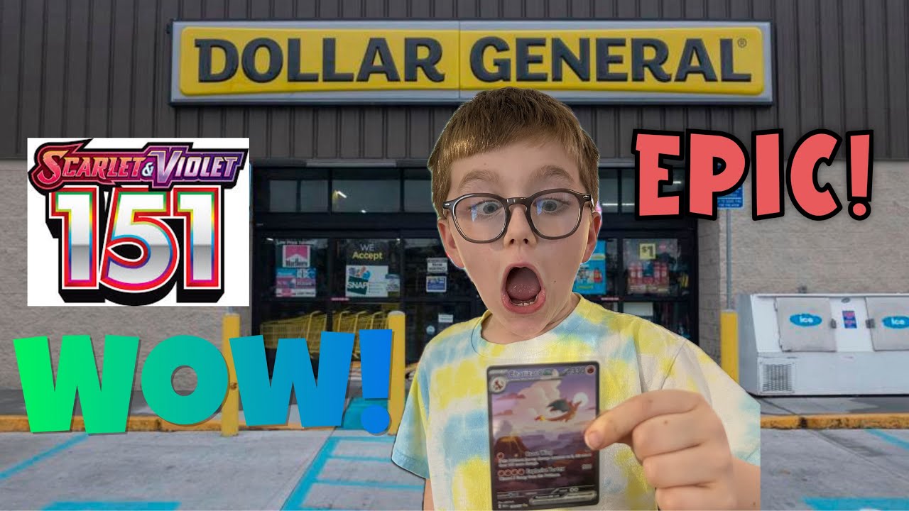 Is Dollar General the place to buy 151 Pokémon cards? - YouTube