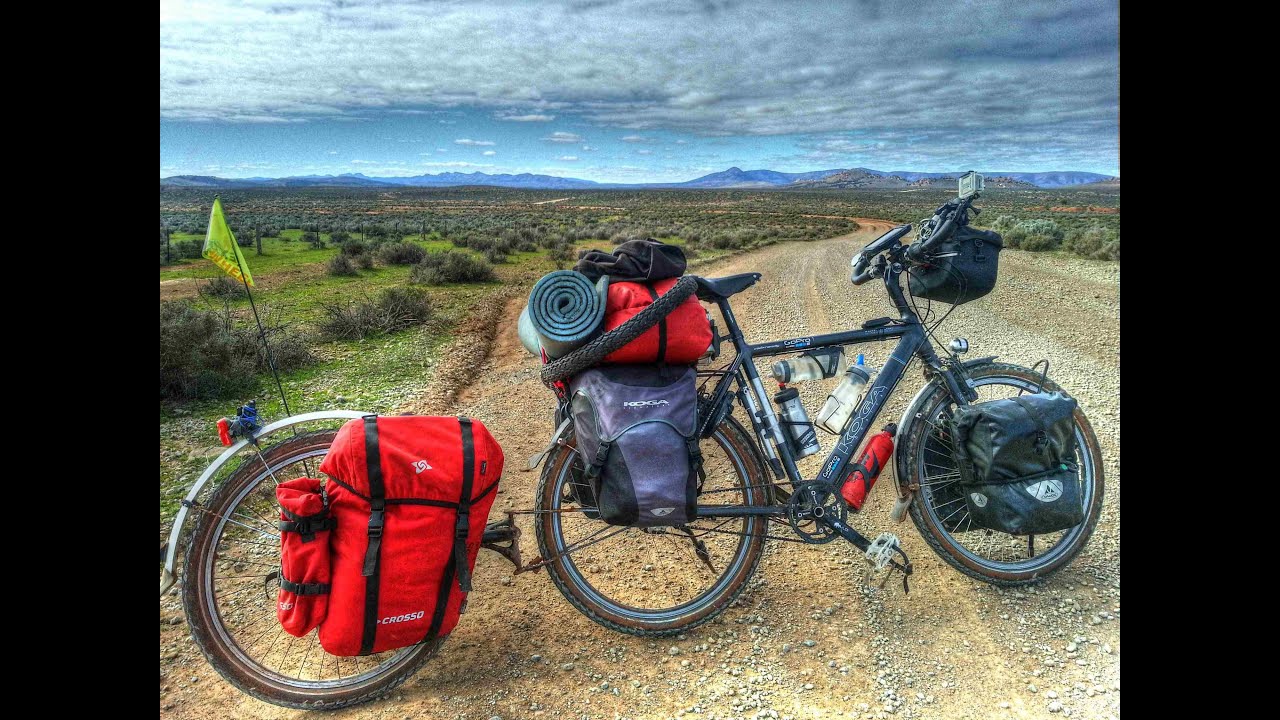 Bicycle Touring (The Mawson trail) - YouTube