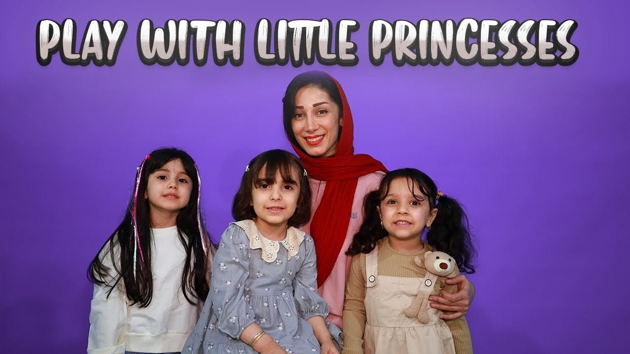 kid's dance 🪩🩰 : play with little princesses 🎉🌈 - YouTube