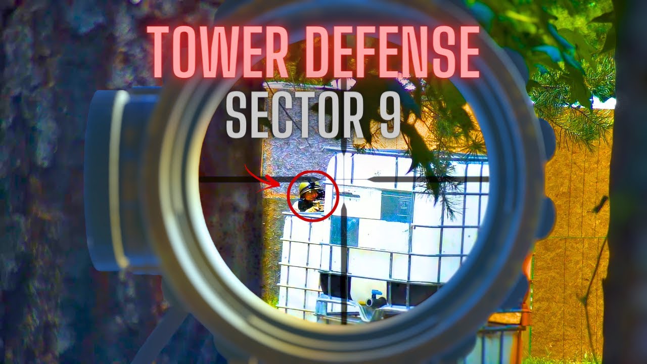 Tower Defense @Sector 9 Airsoft!!! - YouTube