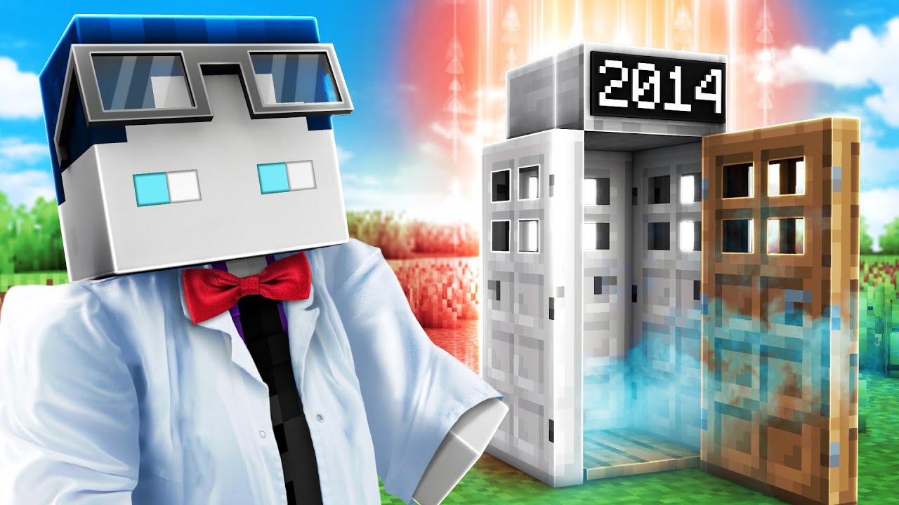 BASTIGHG SPIELT MIT EINER MINECRAFT ZEITMASCHINE (NEUES BATTLE) - YouTube