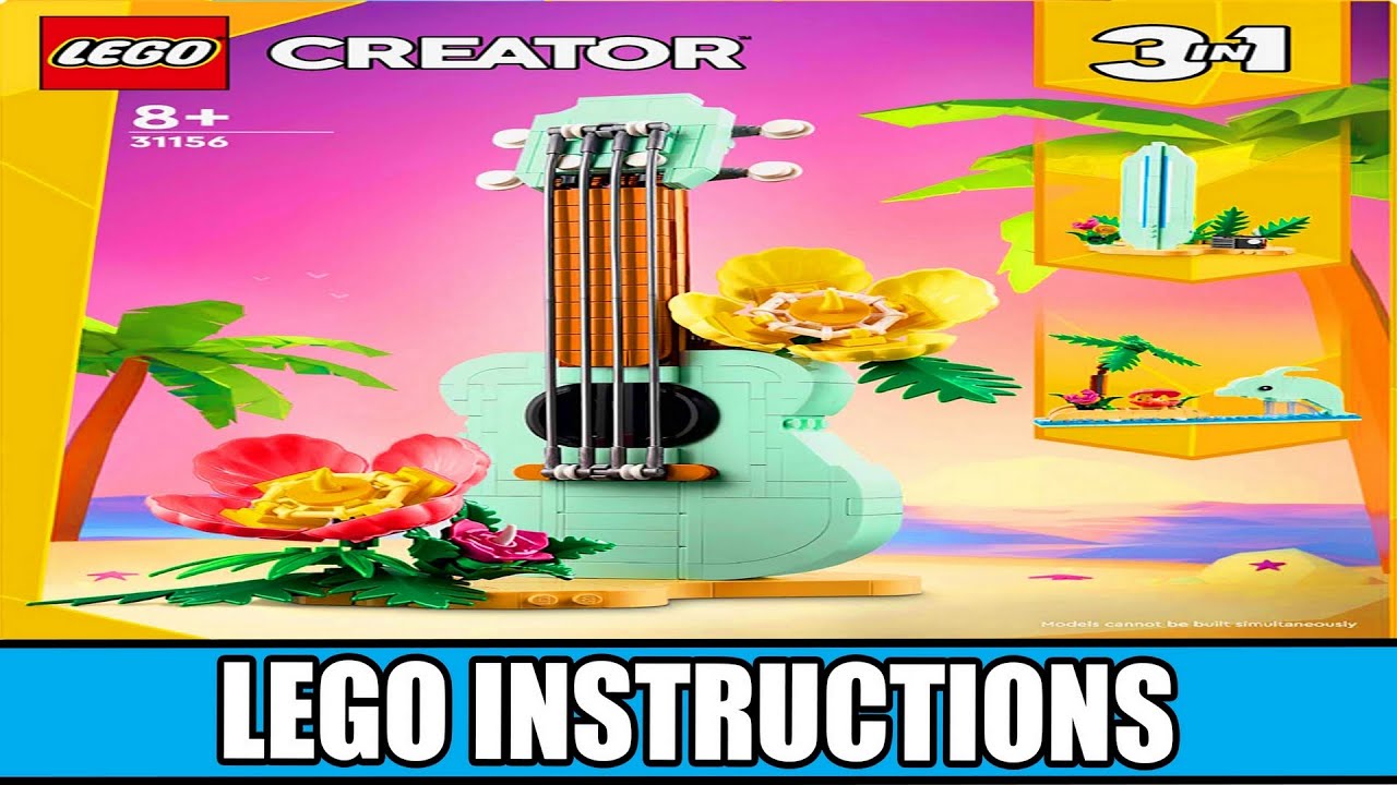 LEGO Instructions - Creator - 31156 - Tropical Ukulele (All Books ...