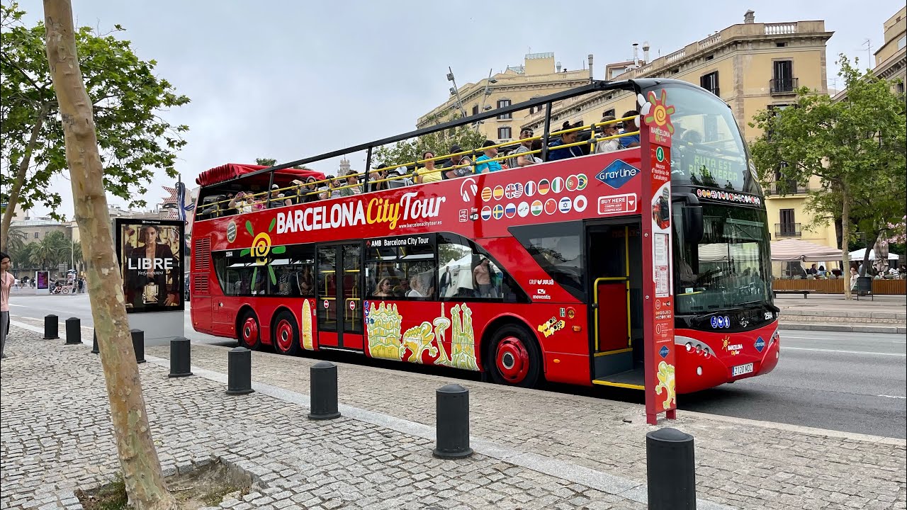 Green Route - Barcelona City Tour - Hop On Hop Off Grayline Bus ...